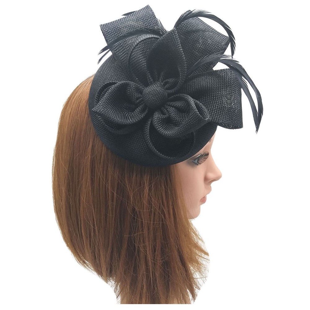Handmade Fascinator Hat - (Choice of 4 Colours) - Your One Stop Wed Shop